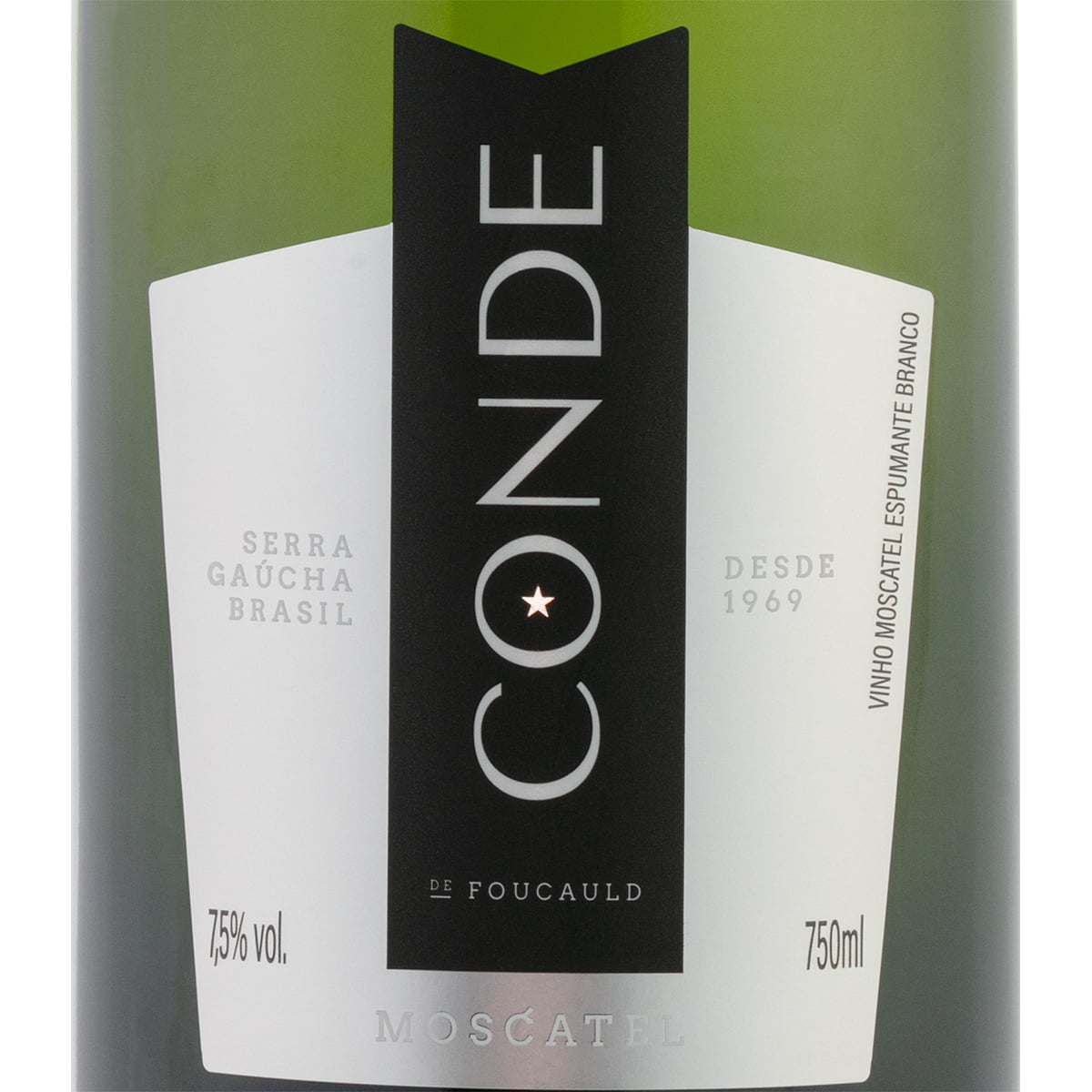 Espumante Aurora Conde de Foucauld Moscatel Branco 750ml
