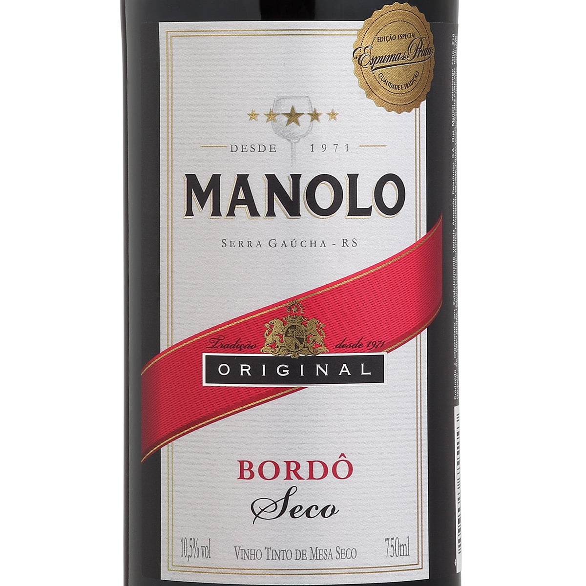 Vinho Peterlongo Manolo Tinto Seco 750ml